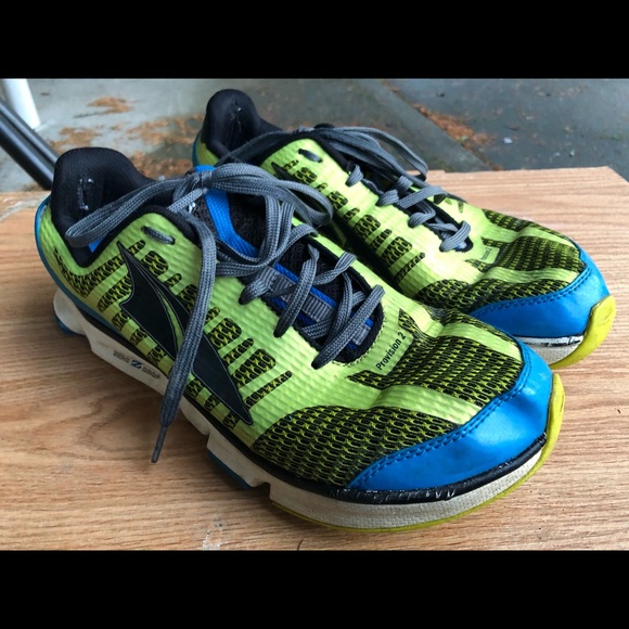 Shoes | Altra Provision 2 Men Limeblue Sneakers Size 9 | Poshmark